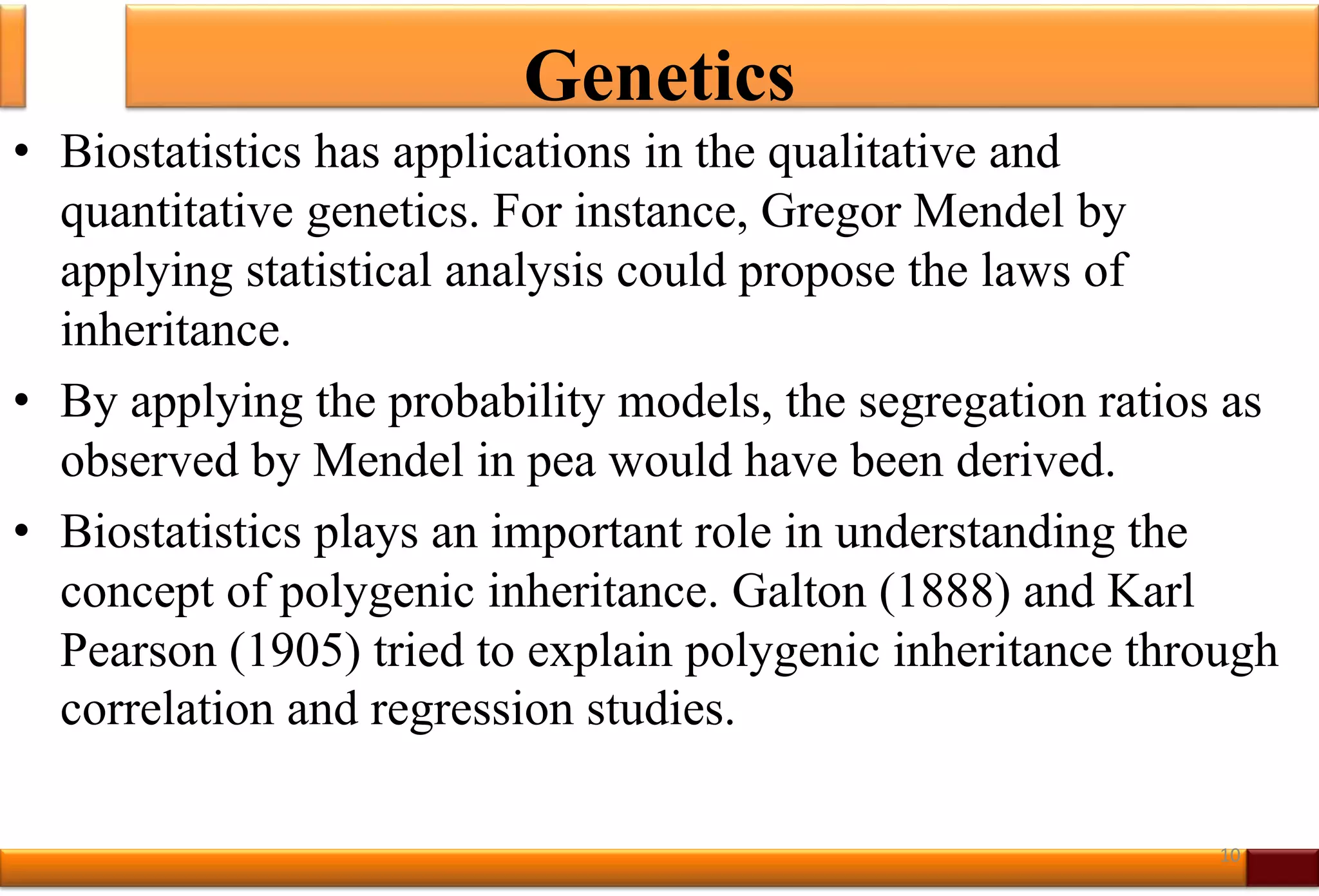 Introduction of Biostatistics | PPTX