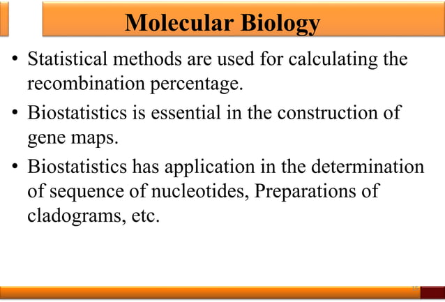 Introduction of Biostatistics | PPTX | Agriculture | Industries