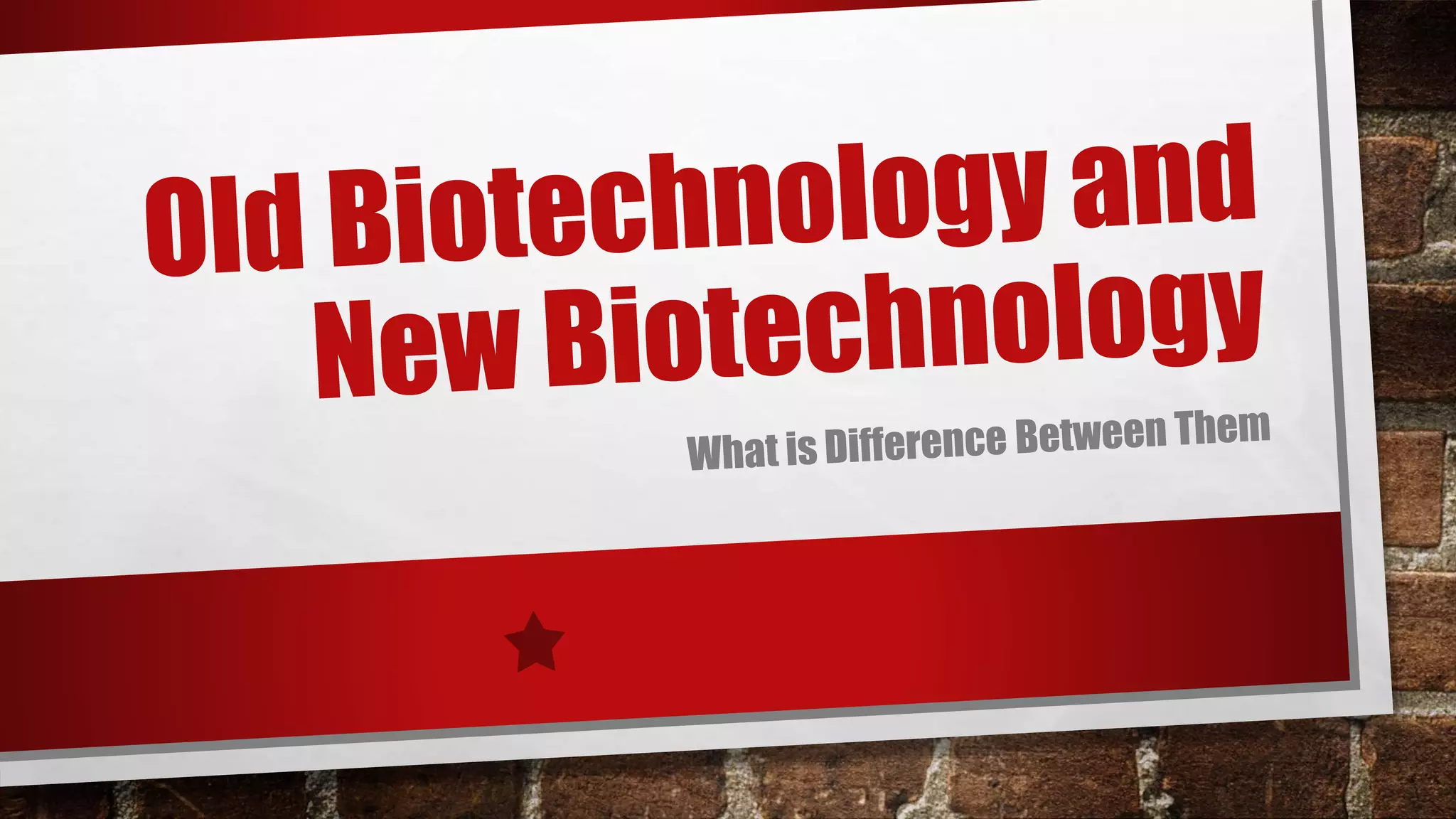 Introduction of biotechnology | PPTX