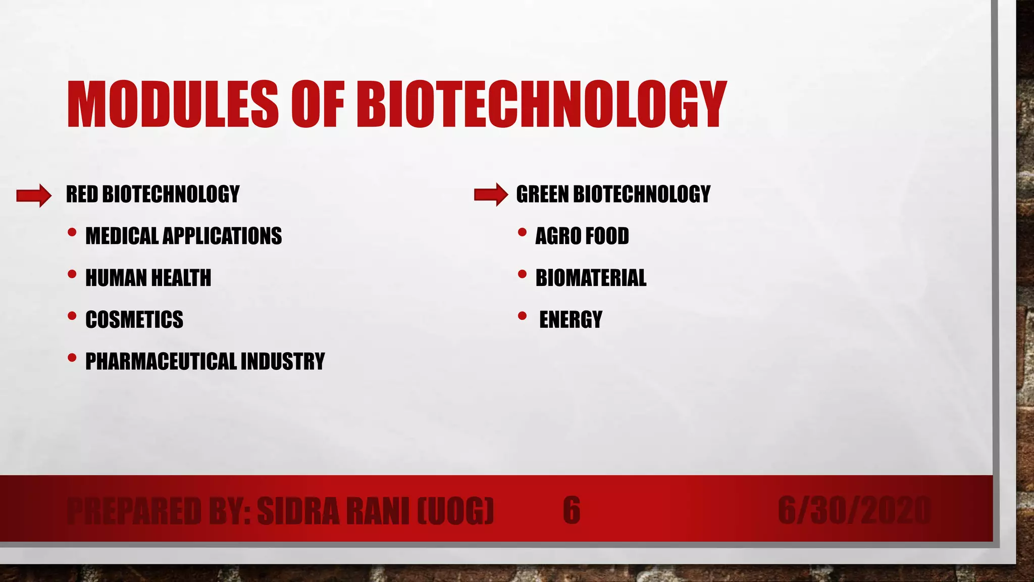 Introduction of biotechnology | PPTX