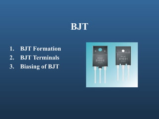 Introduction of BJT,types of Diodes by sarmad baloch | PPT