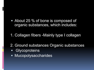 Introduction of bones, types, structure | PPTX