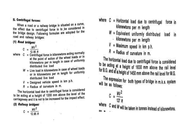 Introduction, Classification, Afflux, Load on bridges, Economic span on ...