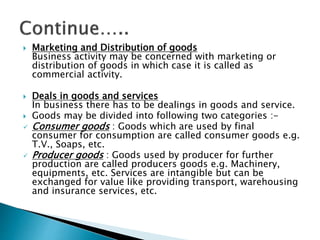 Introduction of business | PPT