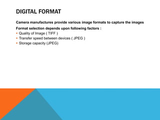 Introduction of Cameras for the surveillance.ppt