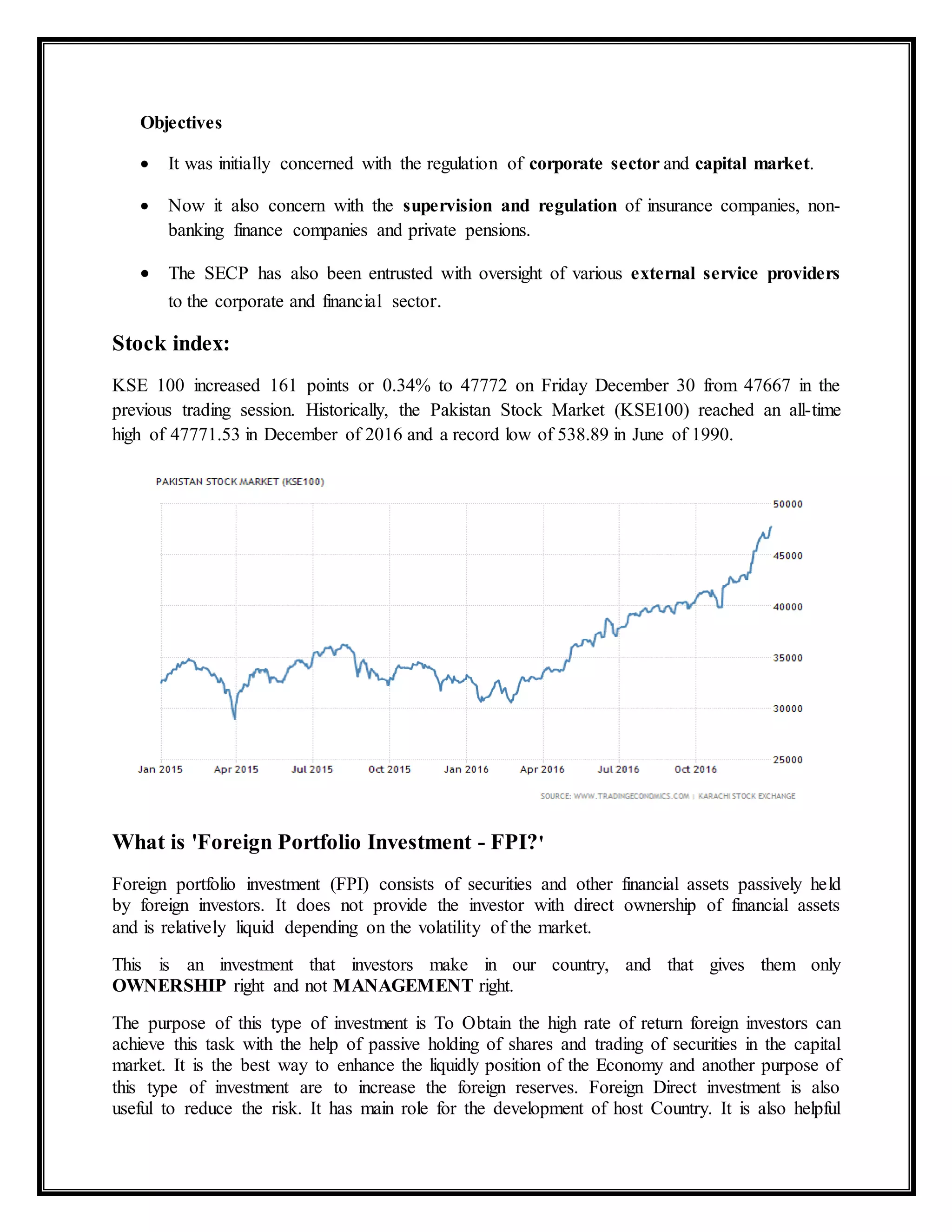 Introduction of capital market | PDF