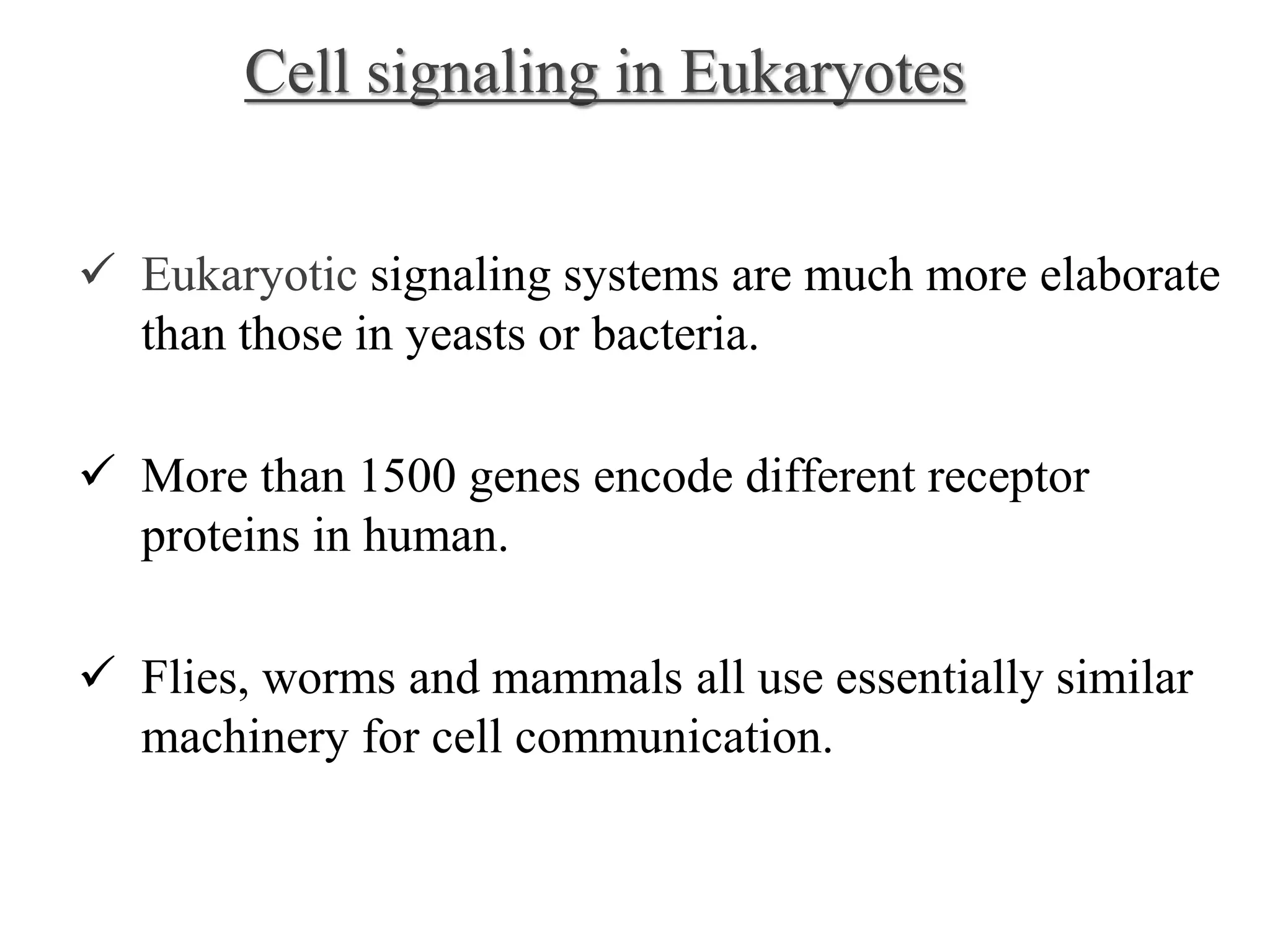 Introduction of cell signaling | PPTX
