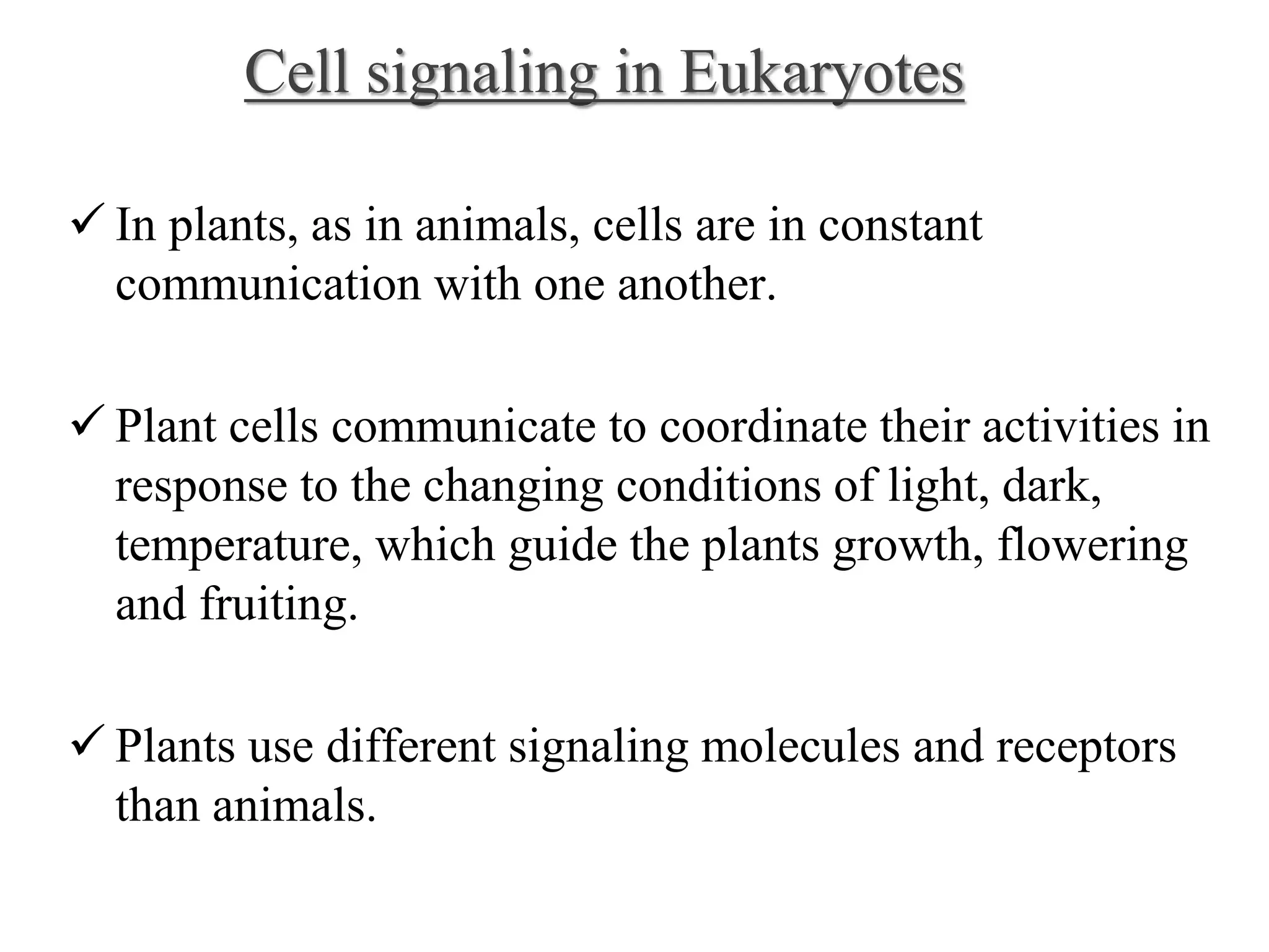 Introduction of cell signaling | PPTX