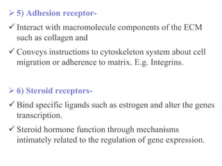 Introduction of cell signaling | PPTX