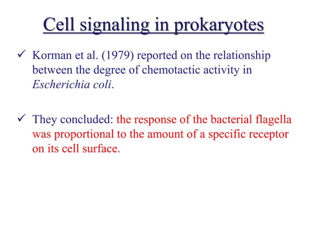 Introduction of cell signaling | PPTX | Biological Sciences | Science
