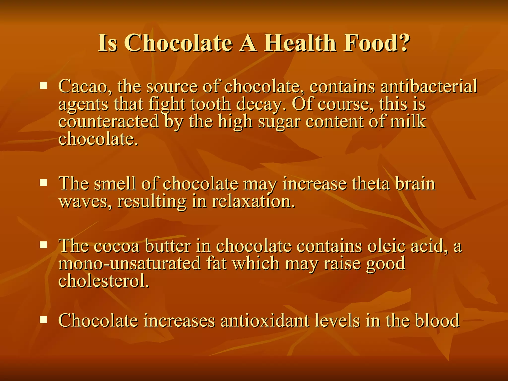 Introduction Of Chocolates | PPT