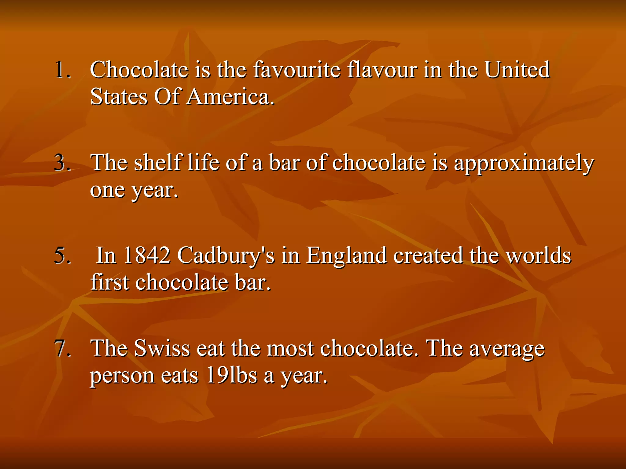 Introduction Of Chocolates | PPT