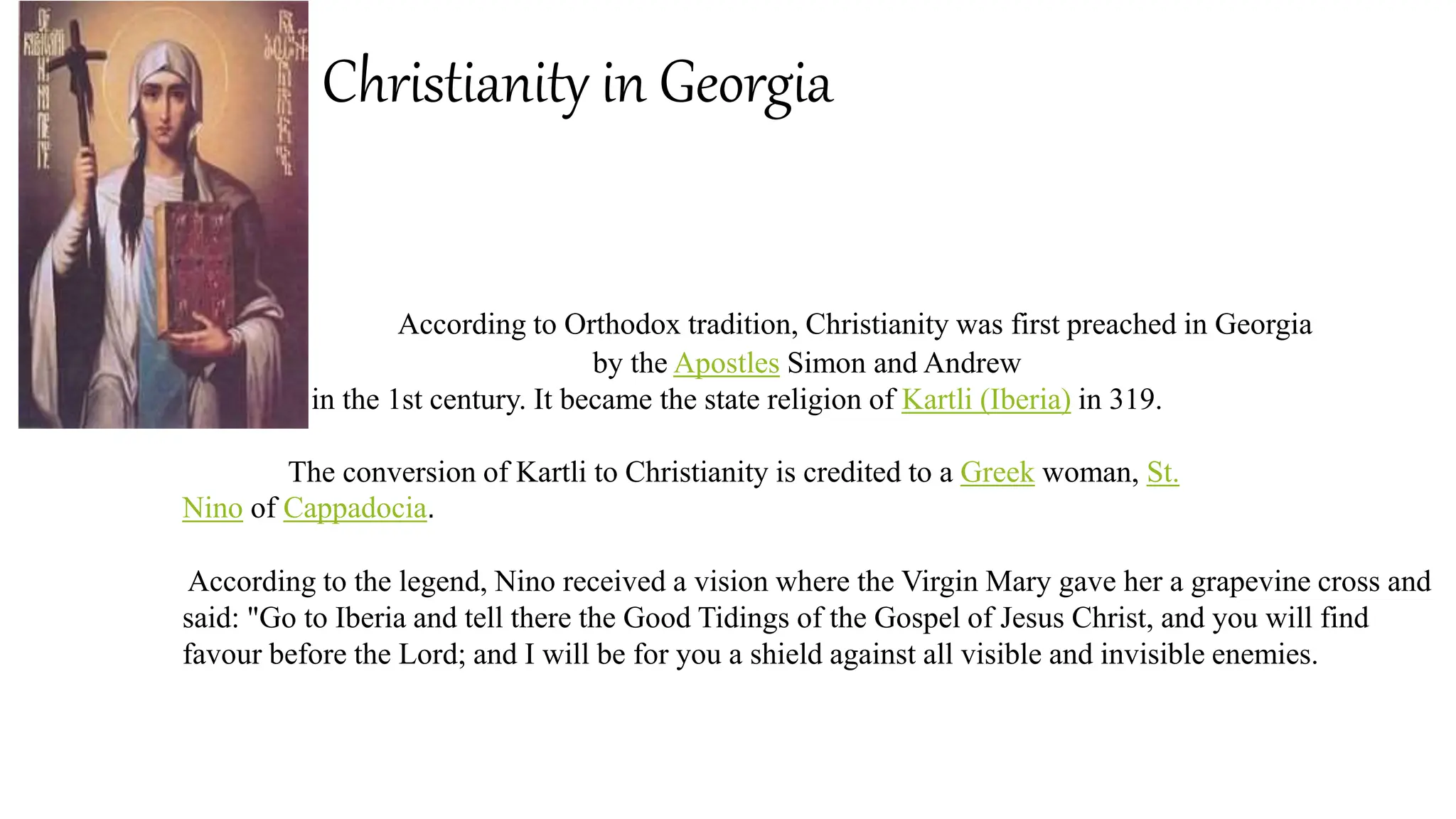 INTRODUCTION OF CHRISTIANITY IN ENGLAND AND GEORGIA.pptx