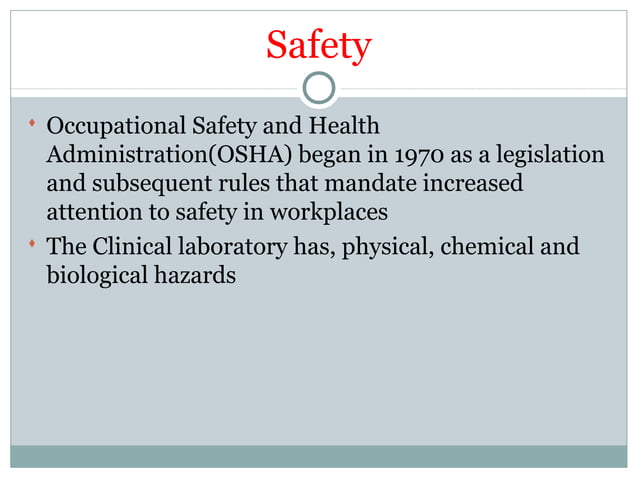 Introduction of Clinical Laboratory Science | PPT