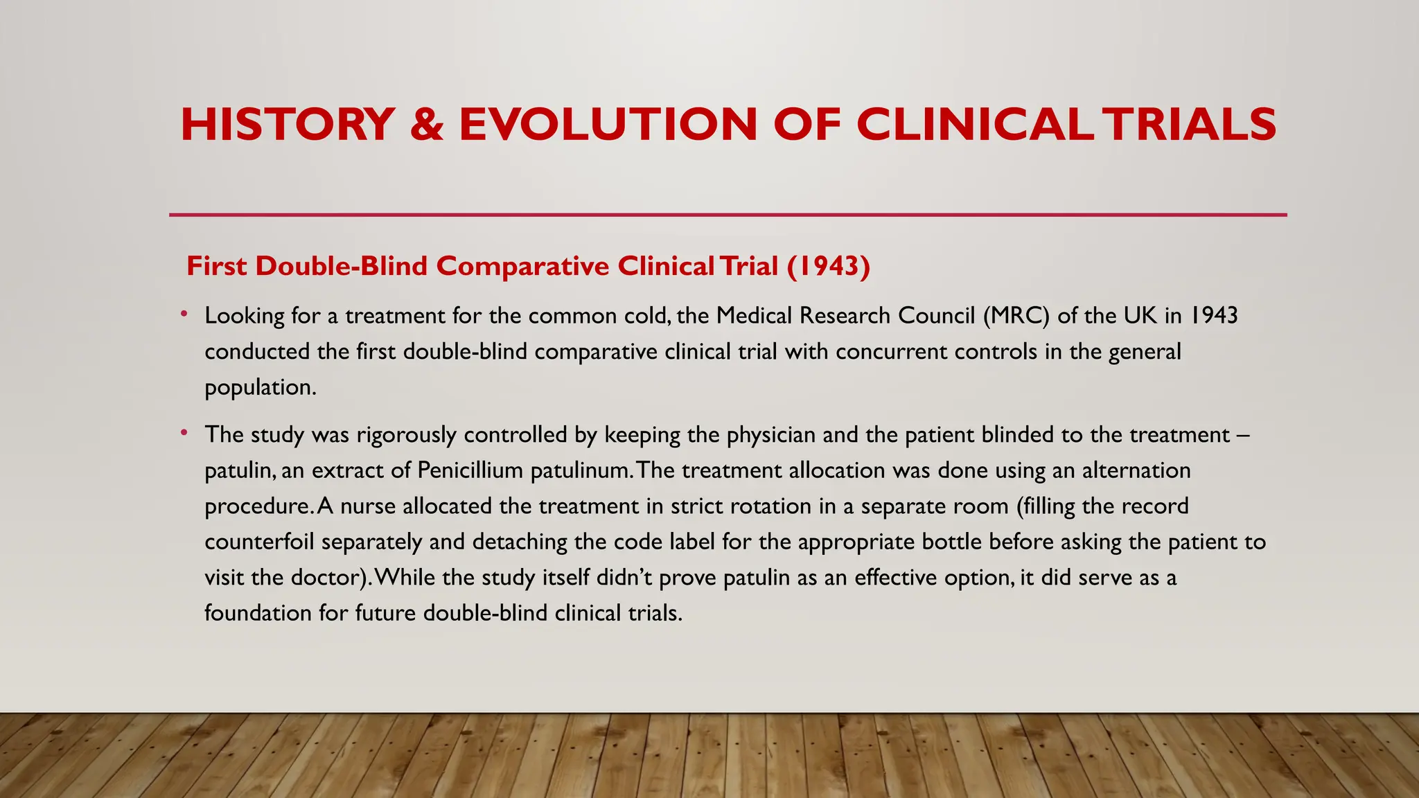 Introduction to Clinical Research....... | PPTX