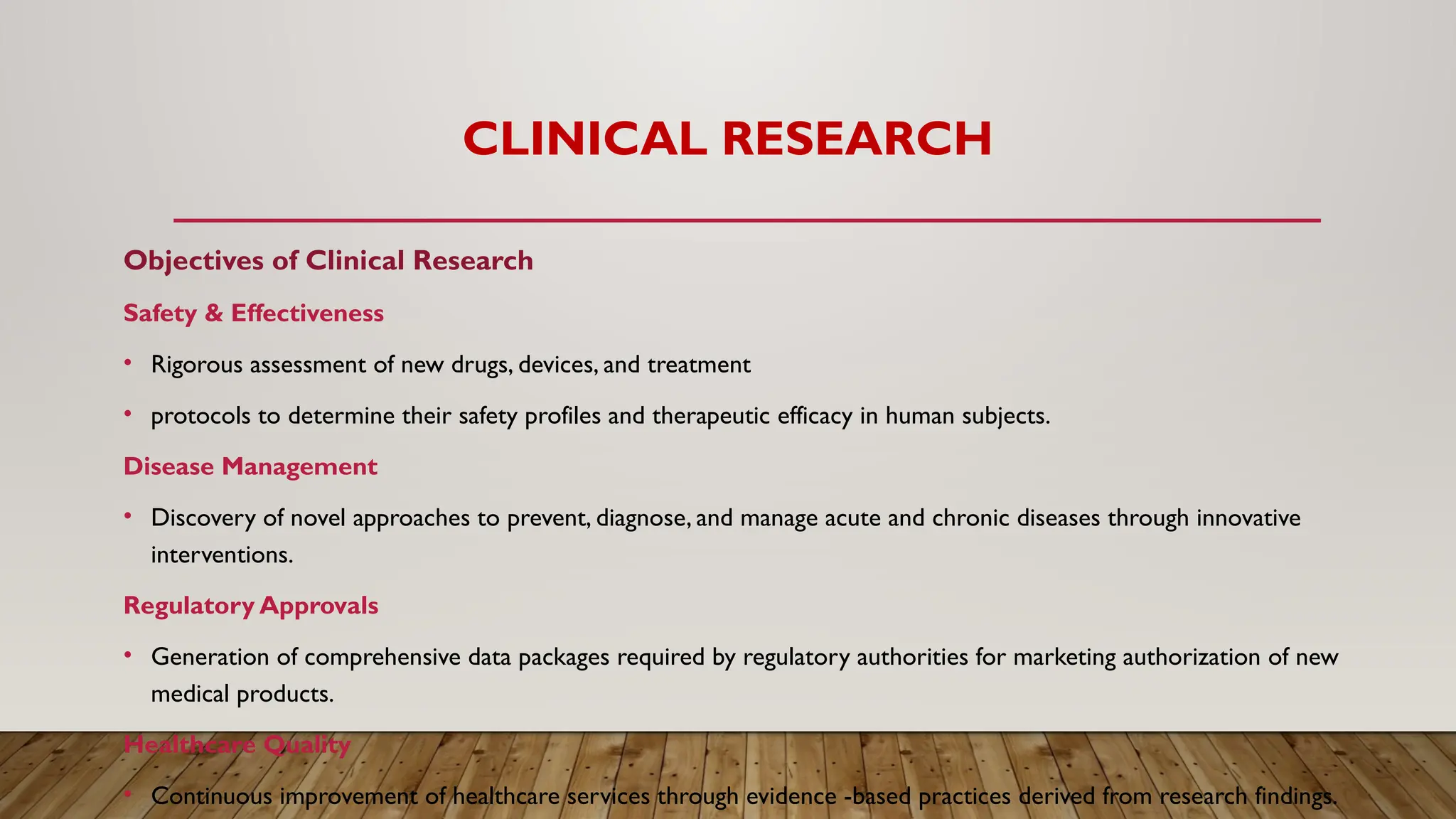 Introduction to Clinical Research....... | PPTX