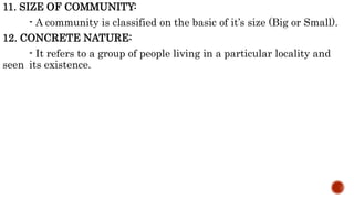 Introduction of community | PPTX