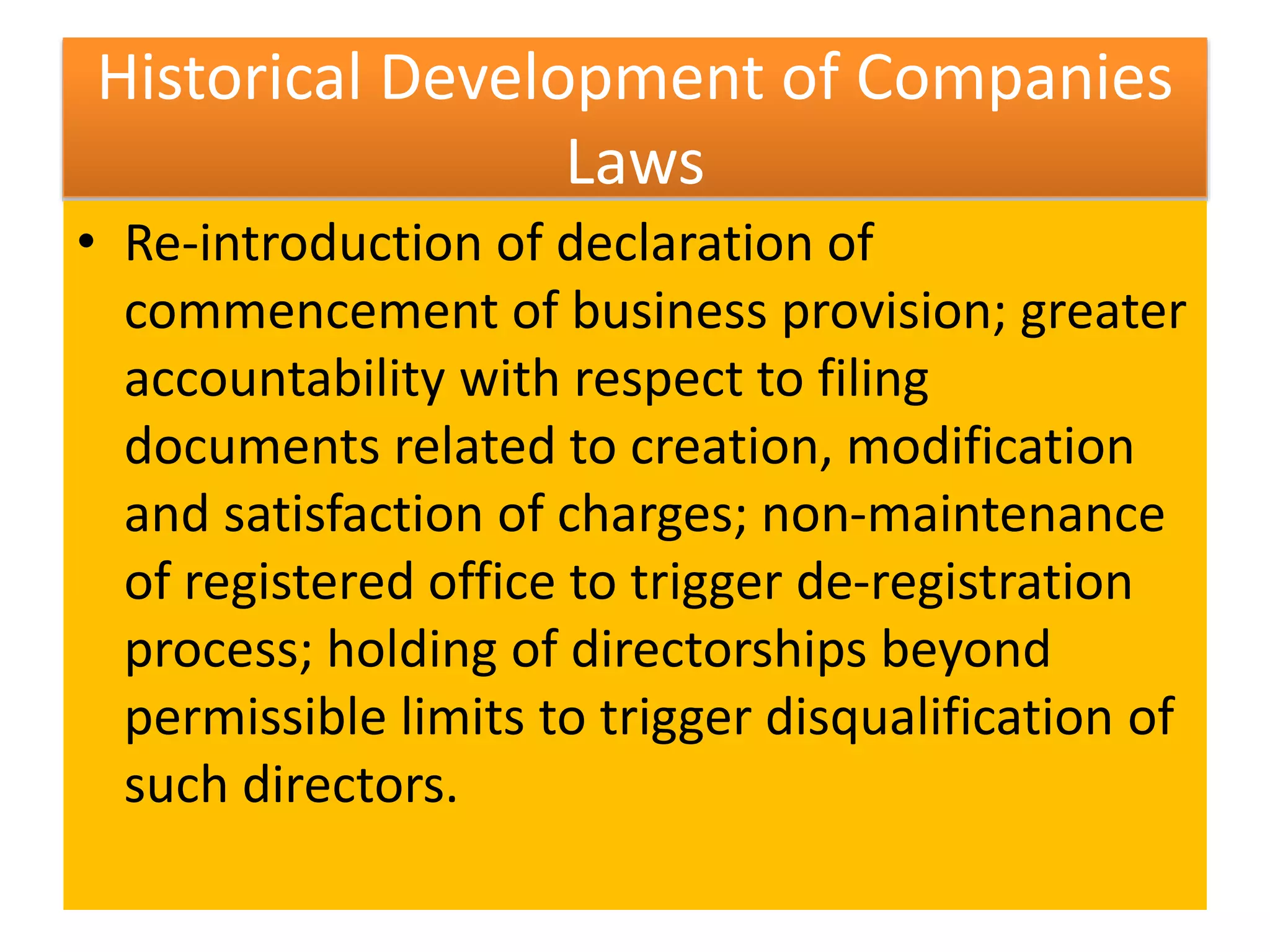 Introduction of company law (1) | PPTX