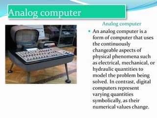Introduction of computer | PPTX