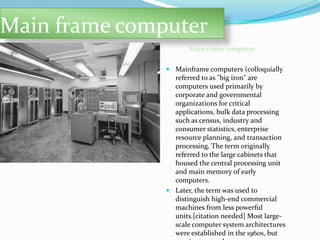Introduction of computer | PPTX
