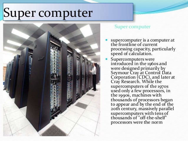 Introduction of computer