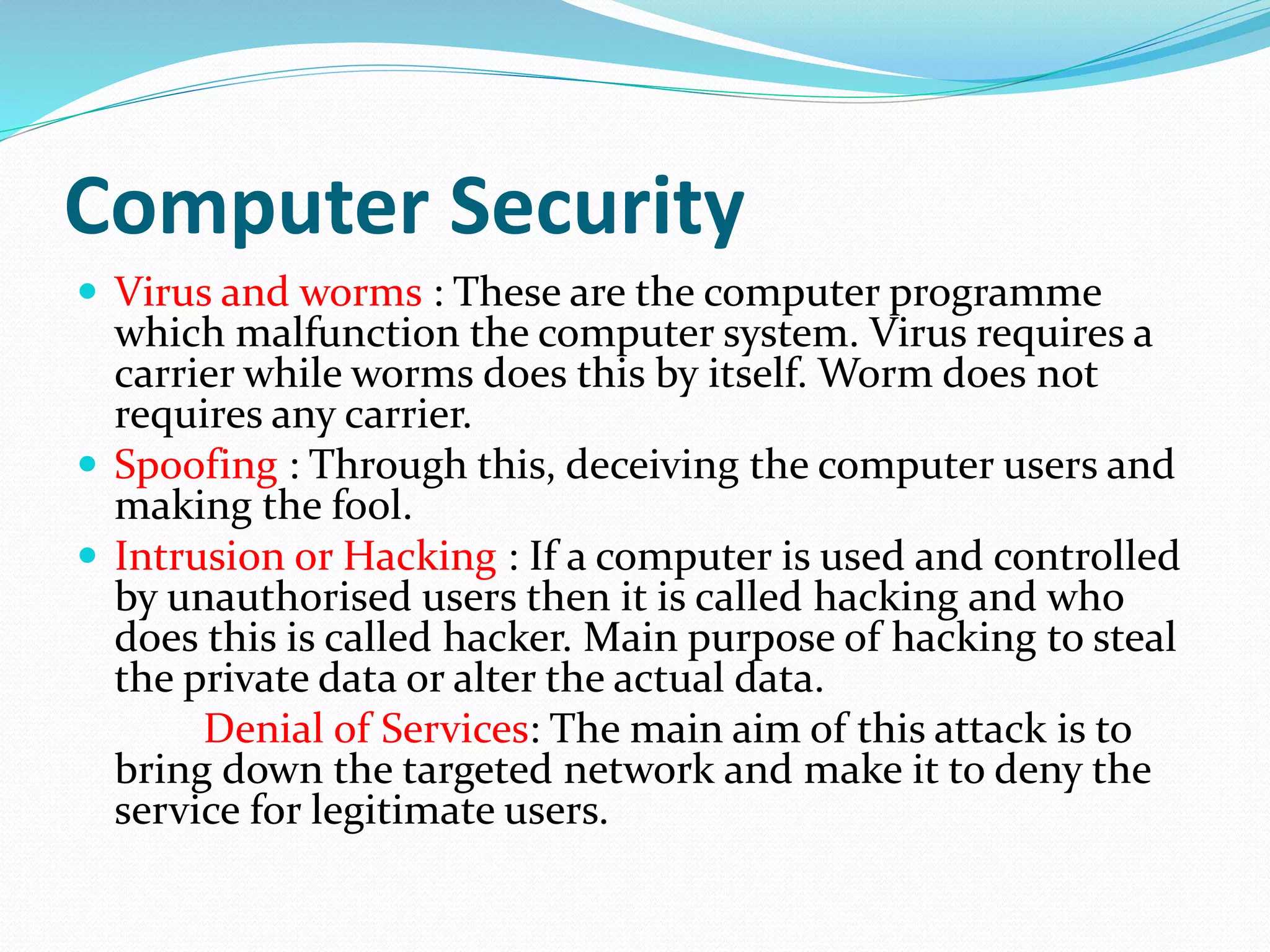 Introduction of computer | PPTX