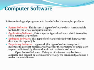 Introduction of computer | PPTX