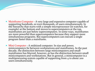 Introduction of computer | PPTX