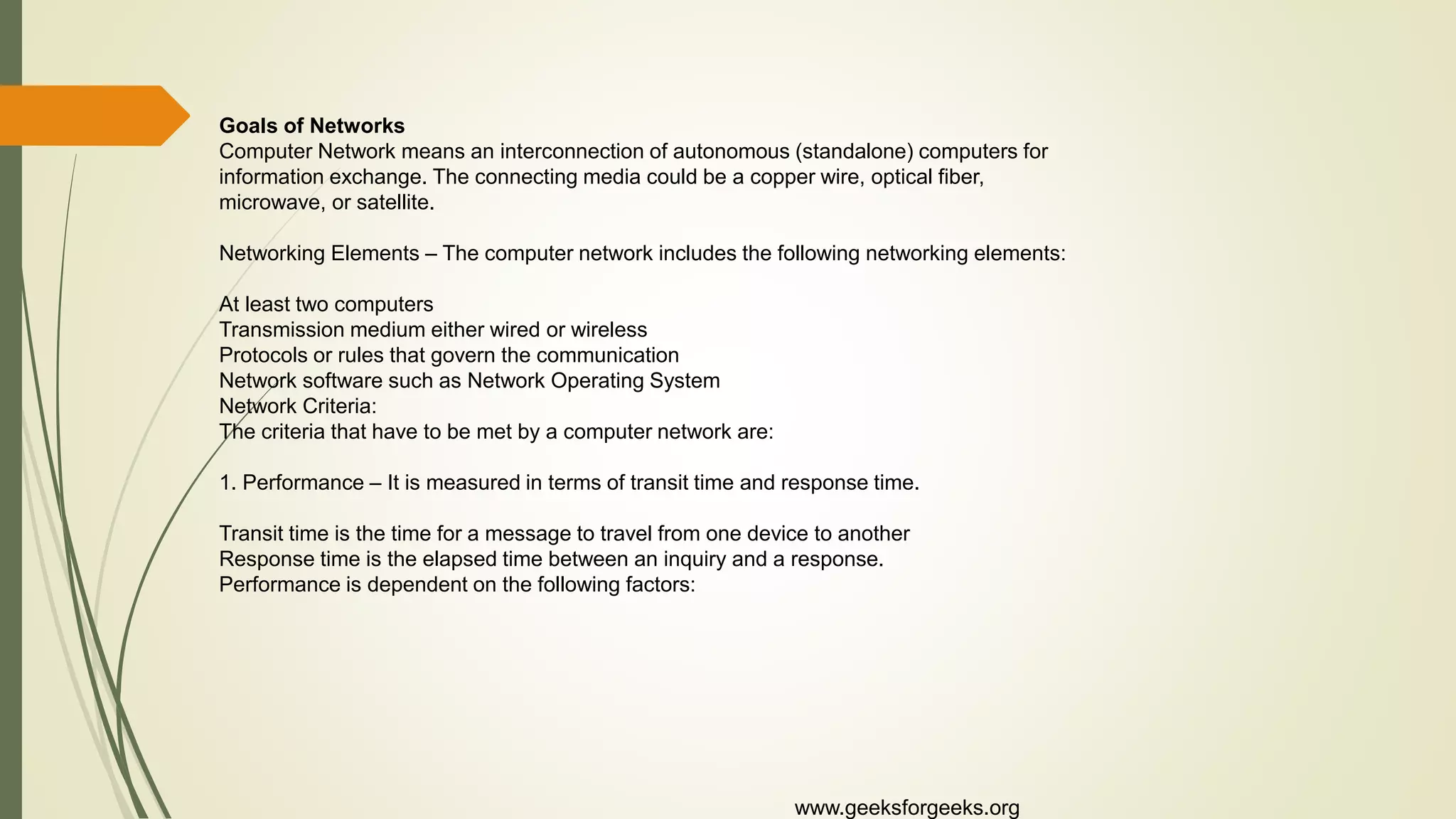Introduction Of Computer Networks Ppt 5145