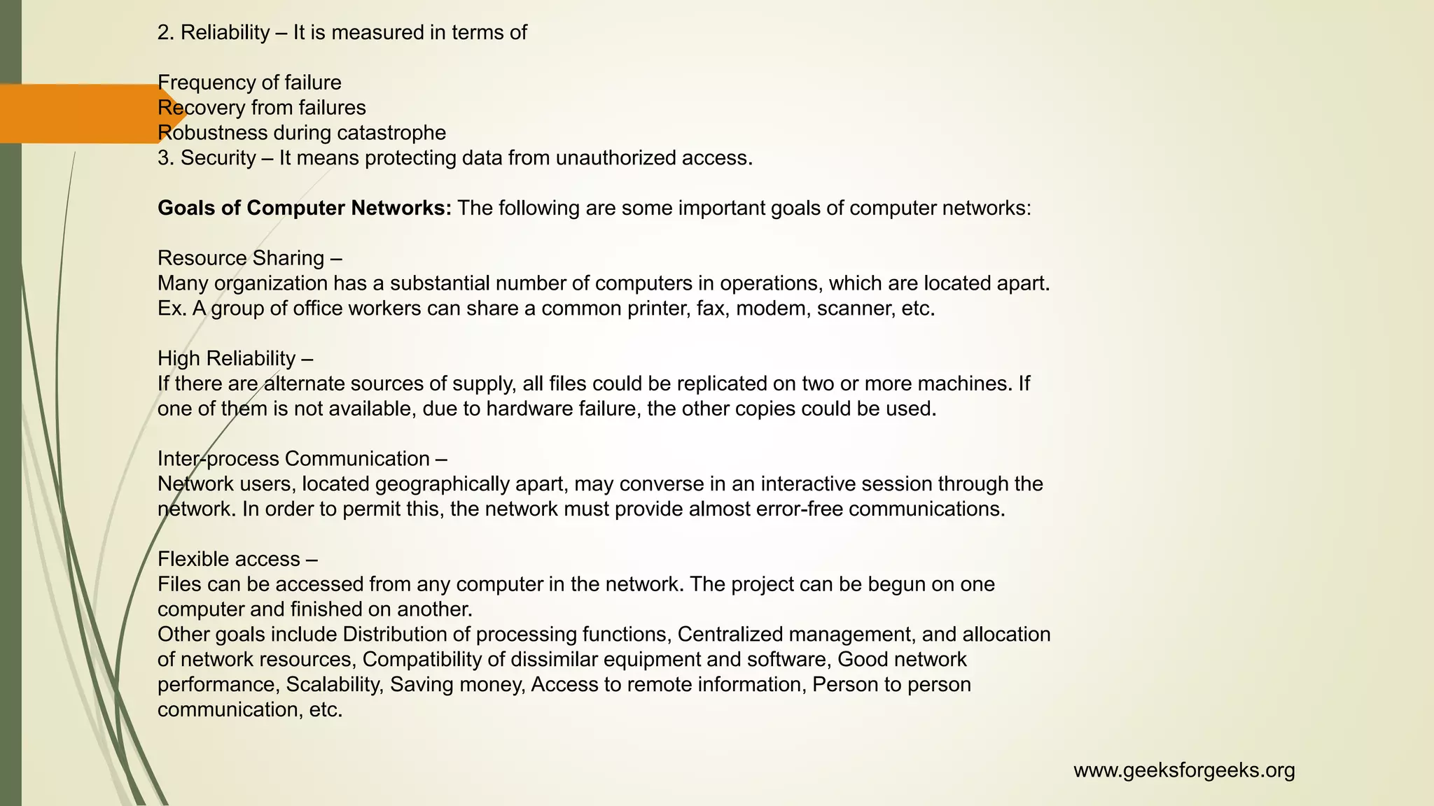 Introduction Of Computer Networks Ppt 2043