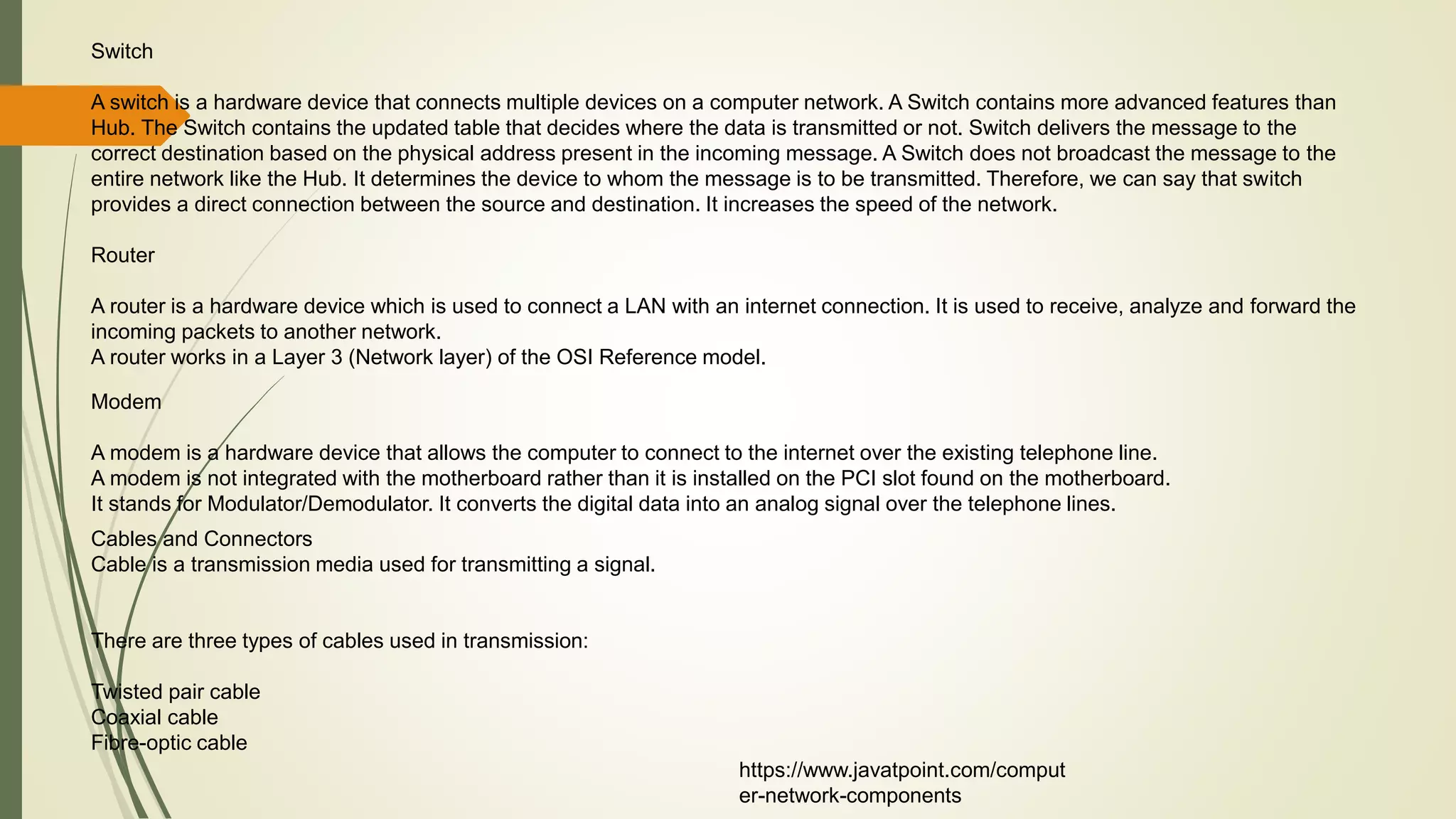 Introduction Of Computer Networks Ppt