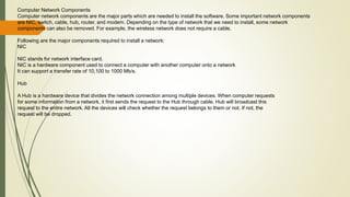 Introduction of computer networks | PPT