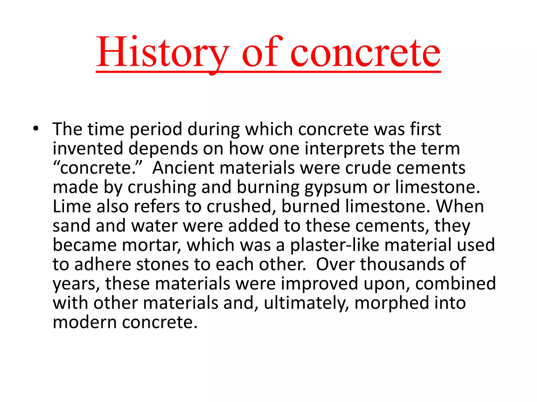 Introduction of concrete@akshay kumar | PPTX