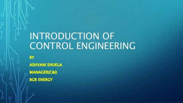 Introduction of control engineering