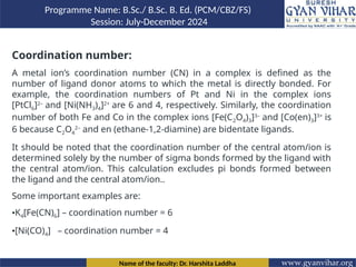 Introduction of Coordination Compounds chemistry bsc 1st year.pptx