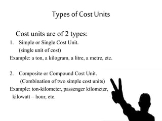 Introduction of cost accounting | PPTX | Business | Business and Finance