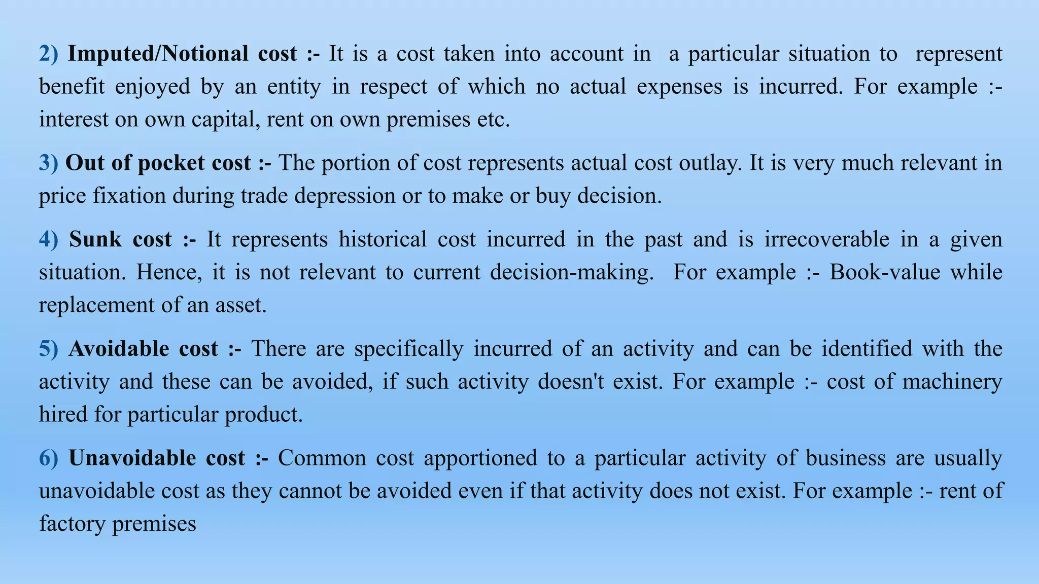 Introduction of costing , its elements & cost sheet | PPTX