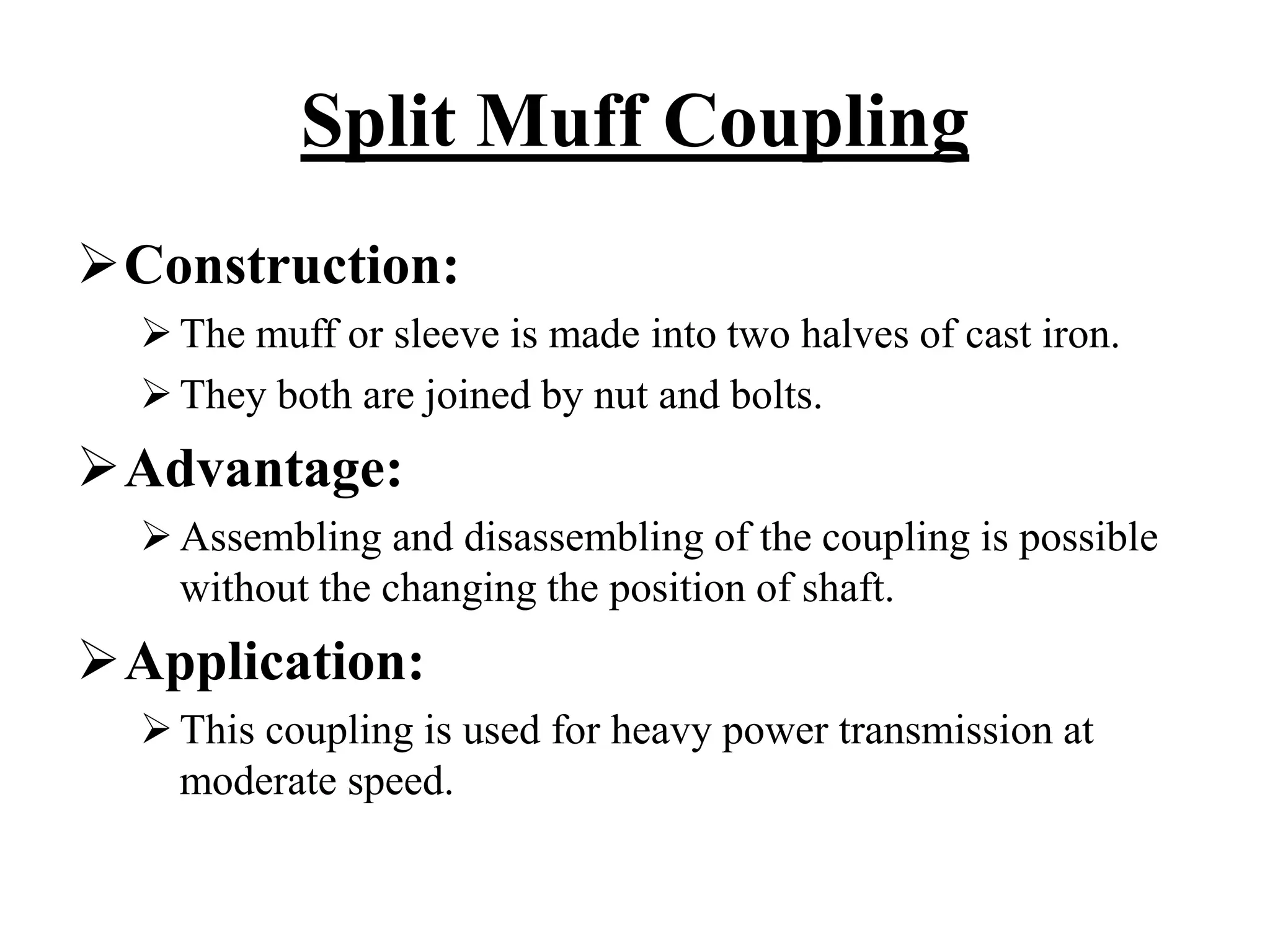 Introduction of coupling (machine design & industrial drafting ) | PPTX