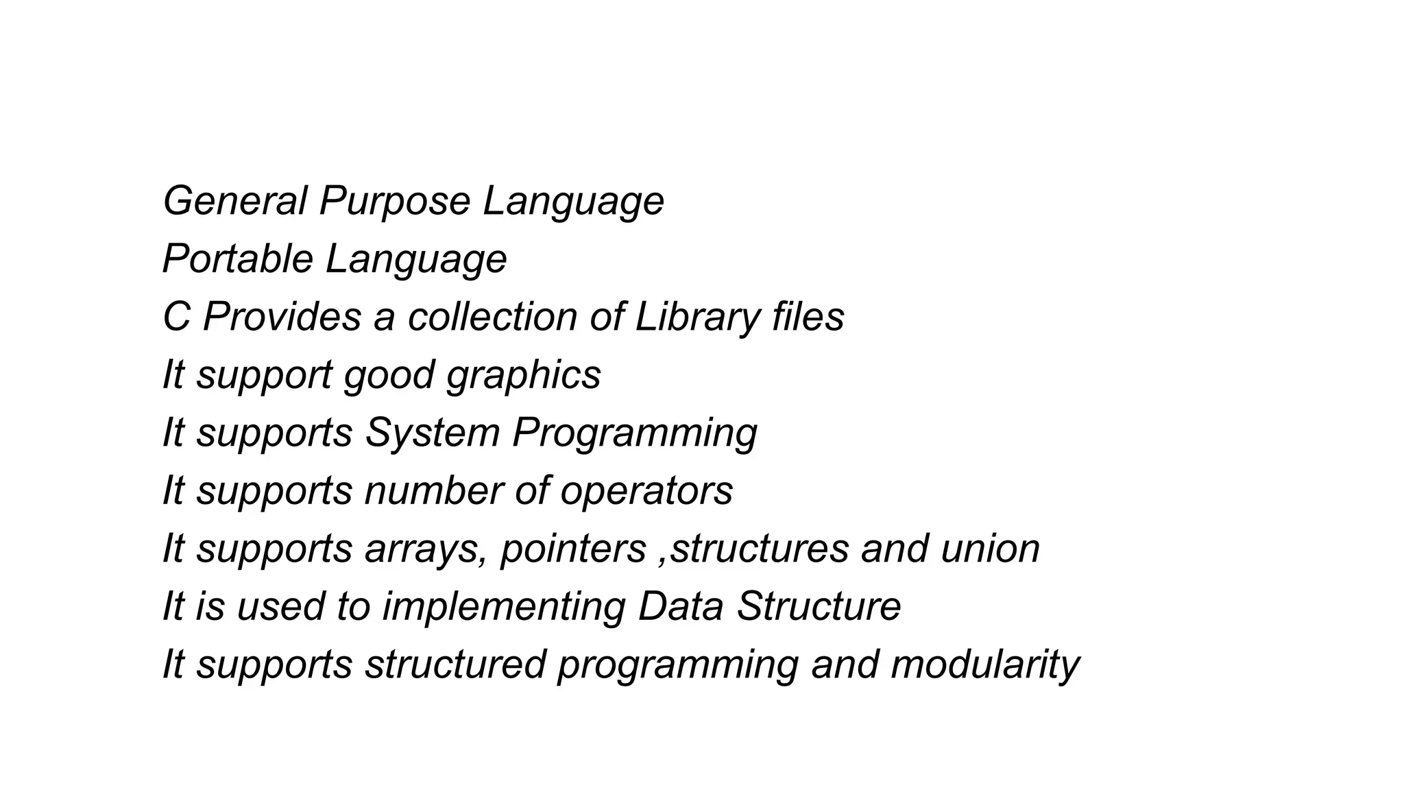Introduction of c programming unit-ii ppt | PPTX