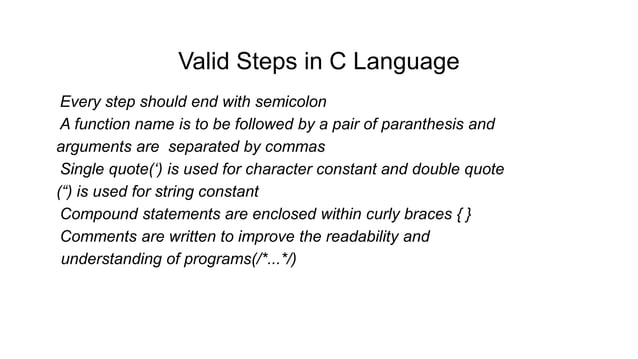 Introduction of c programming unit-ii ppt | PPTX