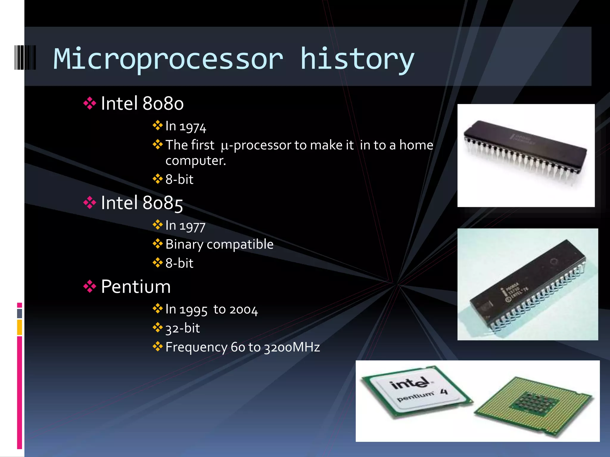 Introduction of cpu | PPTX