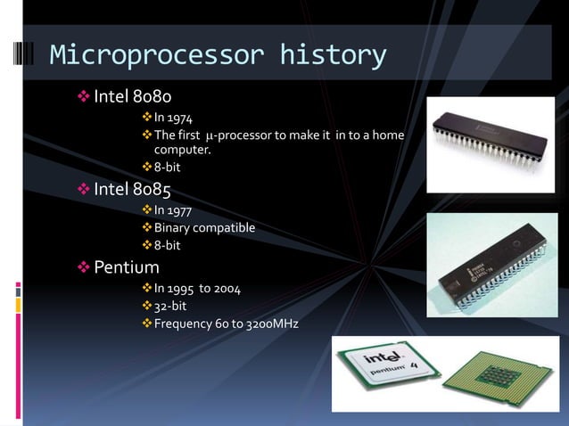 Introduction of cpu | PPTX