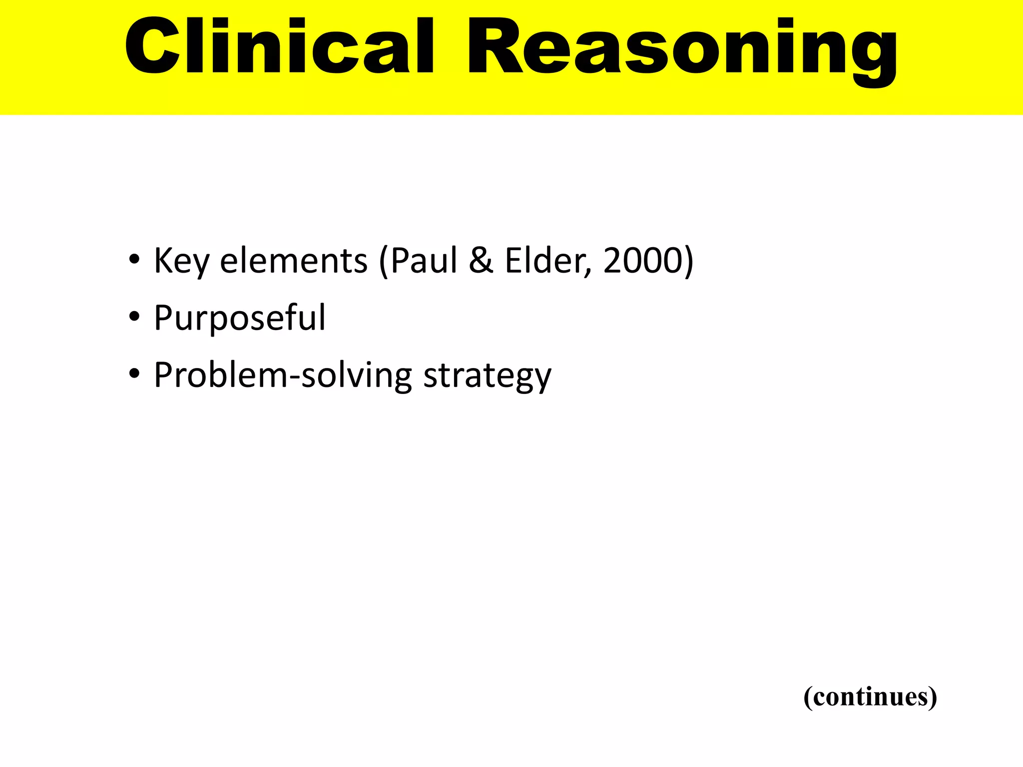 INTRODUCTION OF CRITICAL THINKING NURSING | PPTX | Lung and Respiratory Health | Diseases and ...