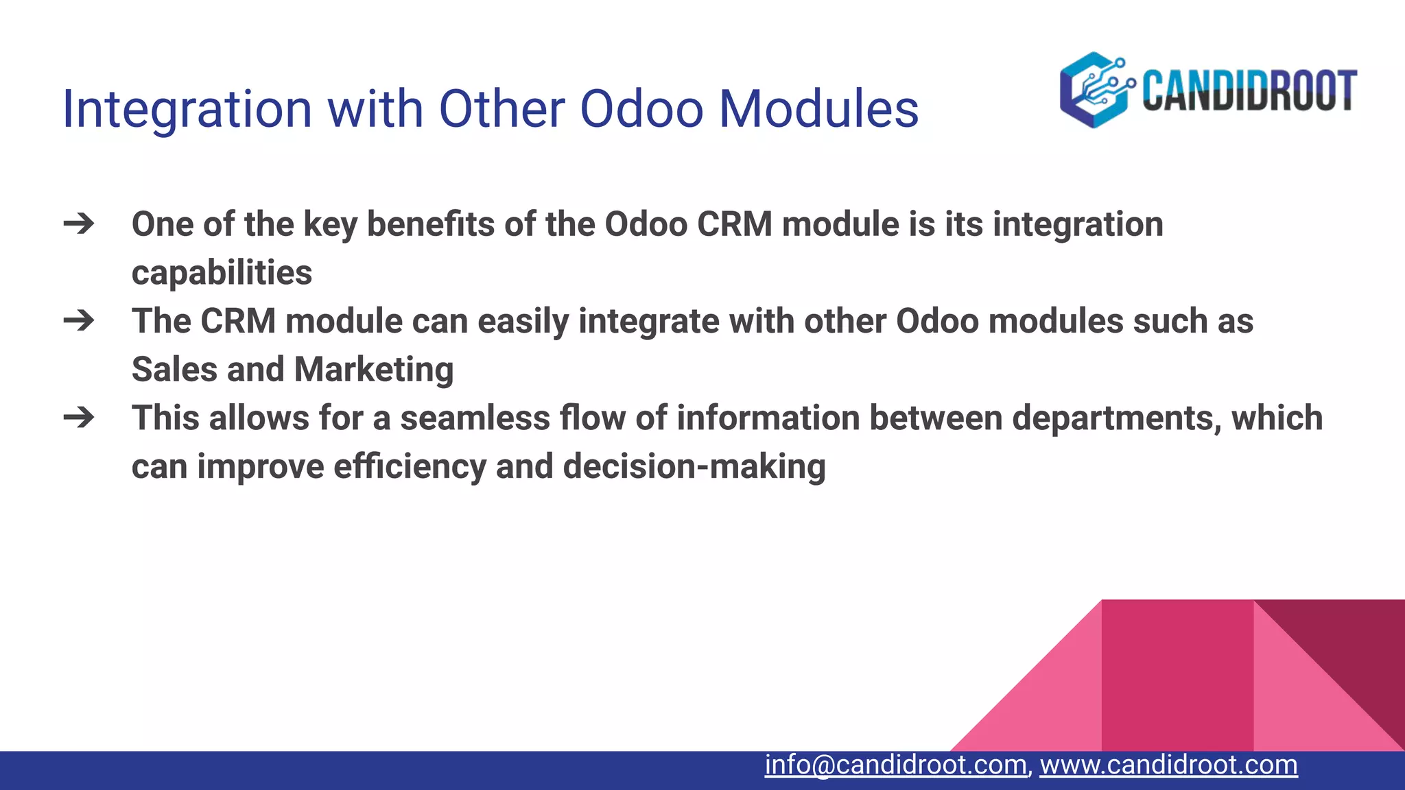 Introduction of CRM in Odoo.pdf | Operating Systems | Computer Software ...