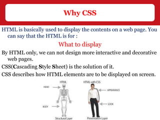 Introduction of css | PPT