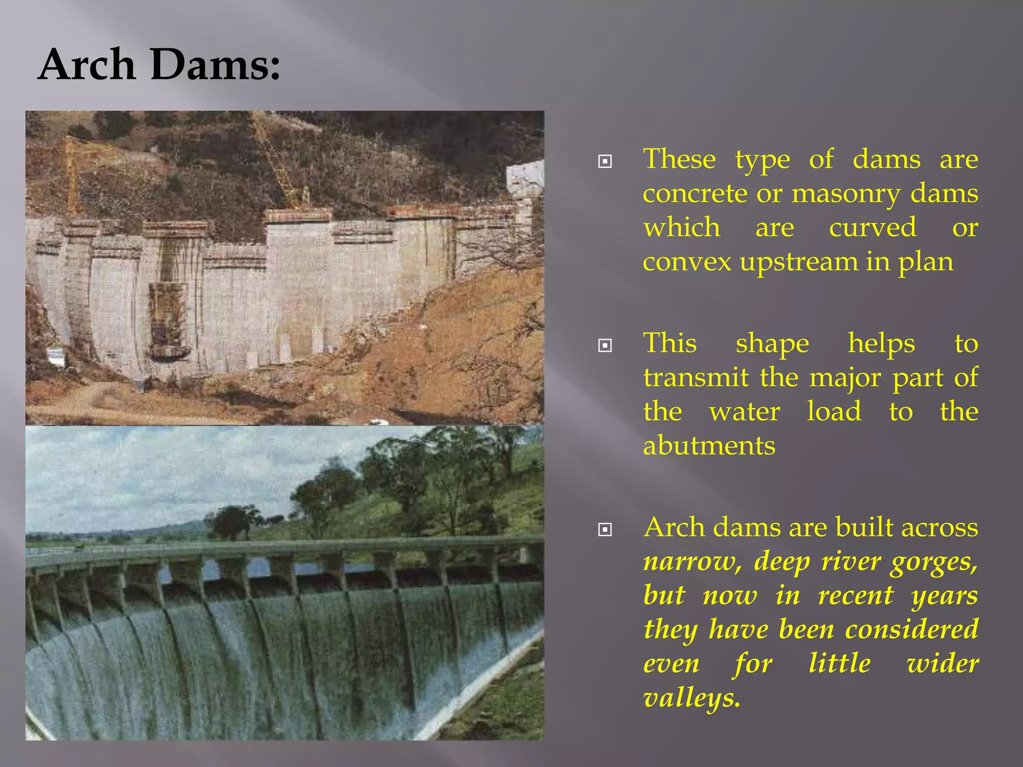 Introduction of dams | PPTX