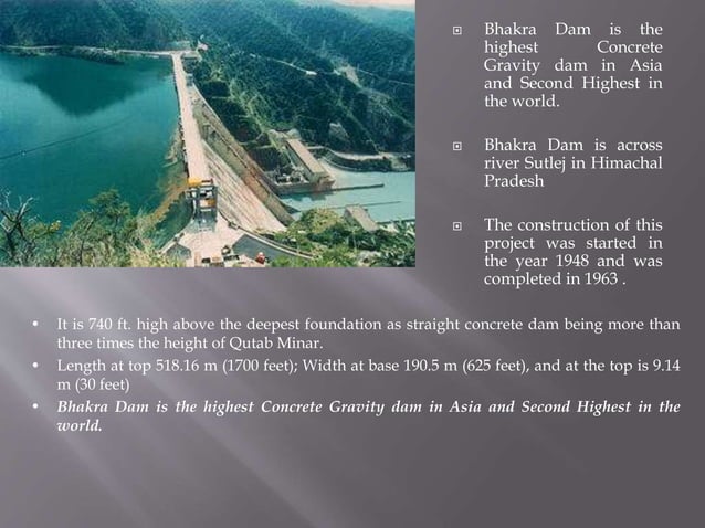 Introduction of dams | PPT