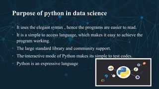Introduction of data science | PPTX