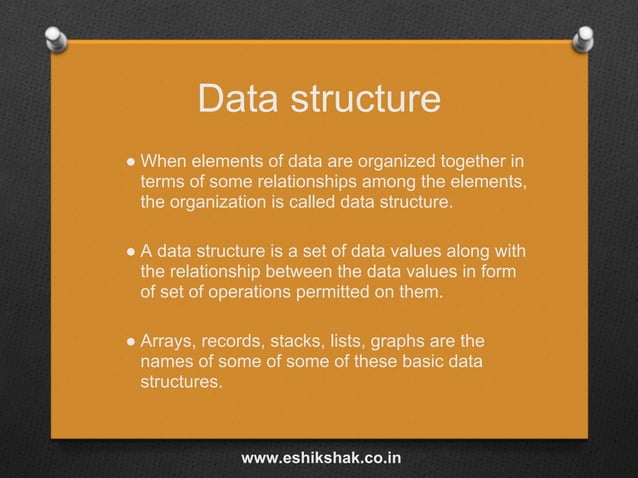 Introduction of data_structure | PPT