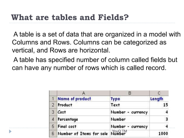 Introduction of DBMS | PPTX